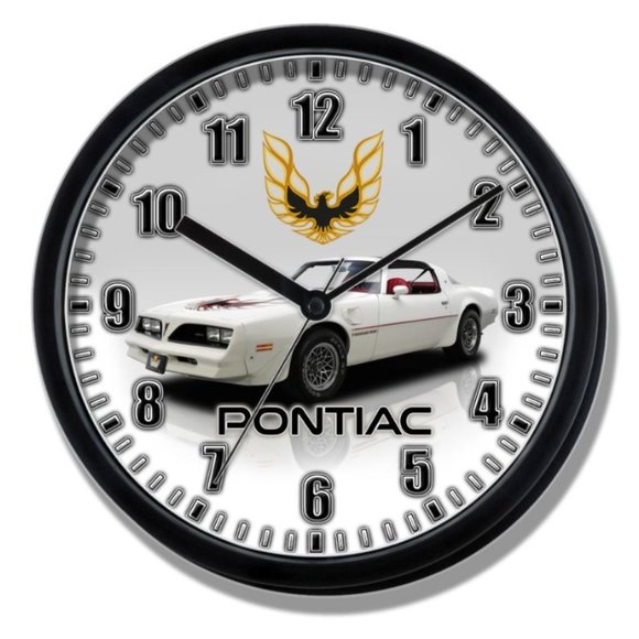 Clock | Wall Decor | Pontiac Trans Am Clock New | Poshmark